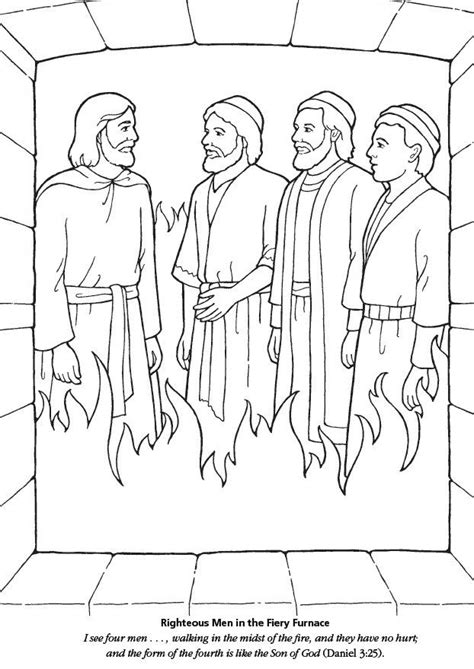Shadrach Meshach And Abednego Coloring Pages Minion Coloring Pages