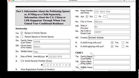 I 751 Fillable Form Printable Forms Free Online