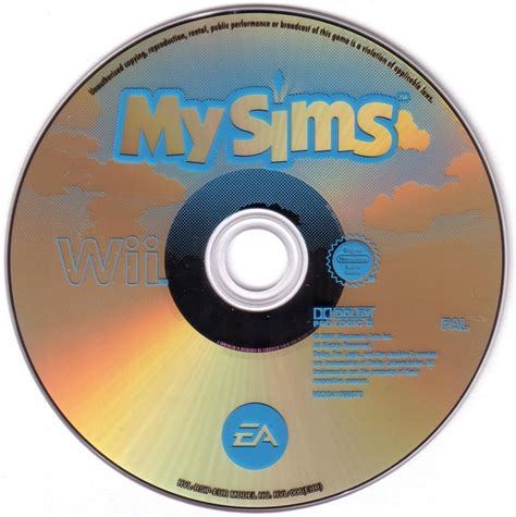 Mysims 2007 Wii Box Cover Art Mobygames