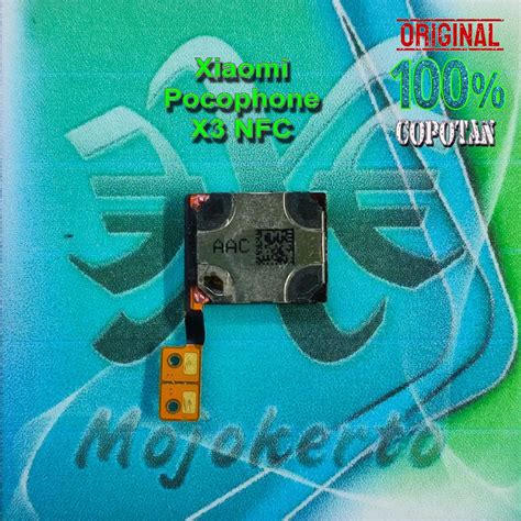 Jual Xiaomi Poco X Pro X Nfc Earpiece Speaker Telinga Speker Dengar Spiker Atas Copotan