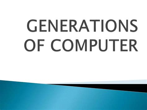 Generations Of Computerpptx
