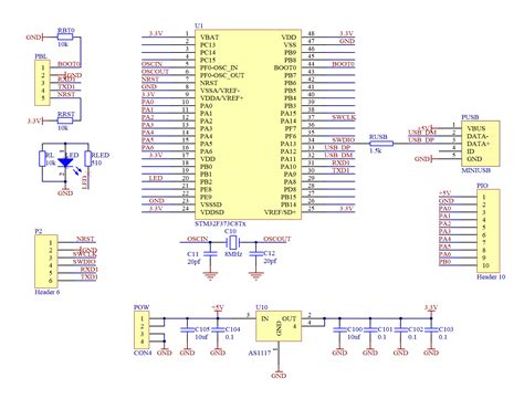 基于swd开发stm32f373电路板stm32的swd接口电路 Csdn博客