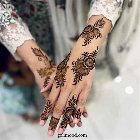 مدل حنای دست 2025؛ این مجموعه بینظیر رو از دست ندهطرح‌ مینیمال سنتی