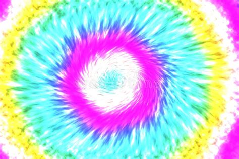 Bright Tie Dye Pattern Background Stock Illustration Illustration Of