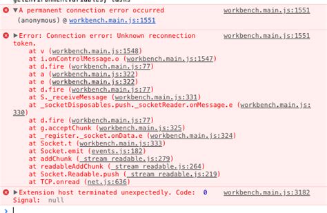 Stuck At Attempt To Reconnect · Issue 152 · Microsoftvscode Remote