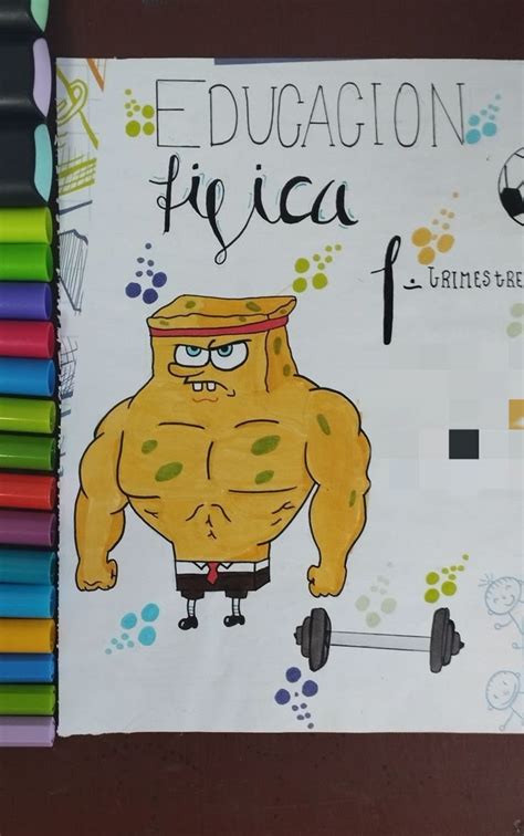Idea De Portada De Educación Física 🏋️‍♀️ En 2024 Portadas De