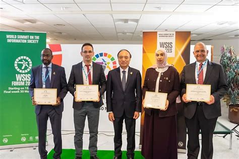 Hellas Sat Receives Award Of Champion From Itu During Wsis Prizes 2022