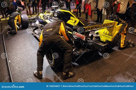 Suiza Ginebra 9 De Marzo De 2019 Renault Formula 1 El 89 O Sal N
