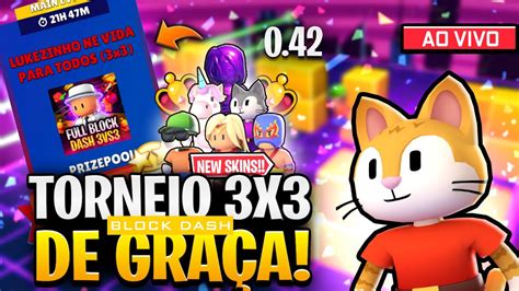 TORNEIO DO LUKEZINHO PARA TODOS STUMBLE GUYS AO VIVO LUKEZINHO