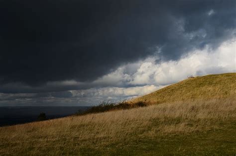 Hd Wallpaper Panoramic Landscape Photography Of Nimbus Clouds Over