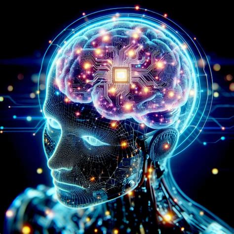 Premium Photo Robot Brain