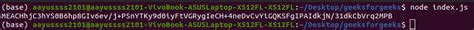 Nodejs Signsignprivatekey Outputencoding Geeksforgeeks