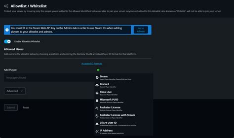 How To Whitelist Your Fivem Server Setup Knowledgebase Article