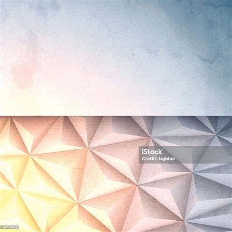 추상적임 다각형 배경기술 설계저해상 폴리 기하학적 벡터 0명에 대한 스톡 벡터 아트 및 기타 이미지 0명 2차 도형 3차원 형태 Istock