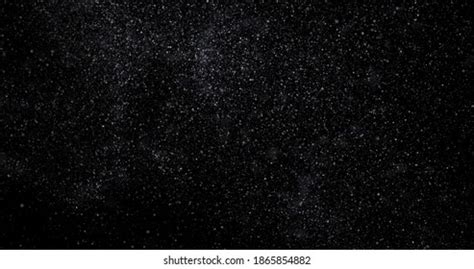 Flying Dust Particles On Black Background Stock Illustration 2227517239