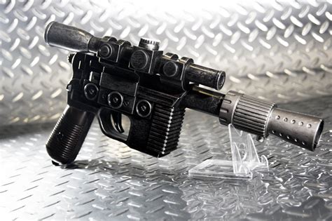 Premium Han Solo Blaster Pistol Star Wars Dl 44 By Wulfgarweapons
