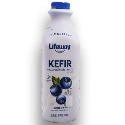 Lifeway Kefir Probiotic Milk Blueberry Low Fat 946 Ml Online At Best