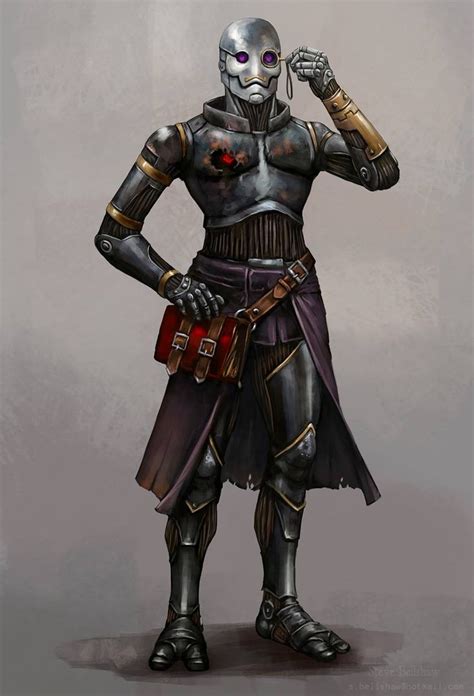 Warforged Dungeons And Dragons Characters Fantasy Character Design Character Art