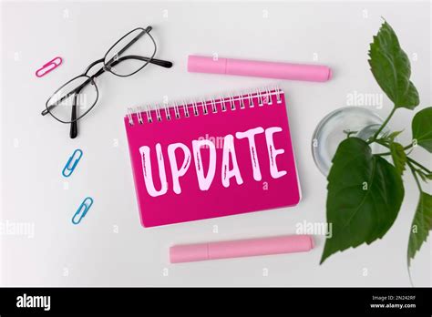 Text Caption Presenting Update Business Concept Up To Date Make