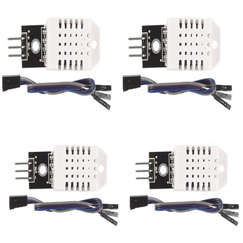 Aoicrie 4pcs Dht22 Am2302 Digital Temperature Humidity