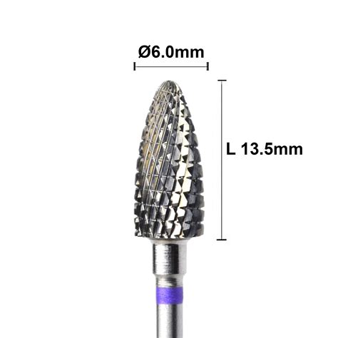 Royal Dent רויאל דנט מקדח פרזר קמיז ראש קרביד אקסטרה קוארס למעבדת שיניים וציפורניים Freza