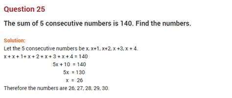 Linear Equations In One Variable Class 8 Extra Questions With Answers