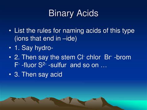 PPT Naming Acids PowerPoint Presentation Free Download ID 3515861