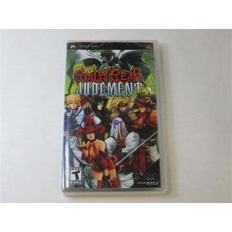 Playstation Psp Guilty Gear Judement（海外版）ギルティギアジャッジメント エーティーフィールド