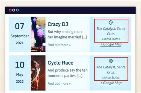 events shortcodes pro for the events calendar