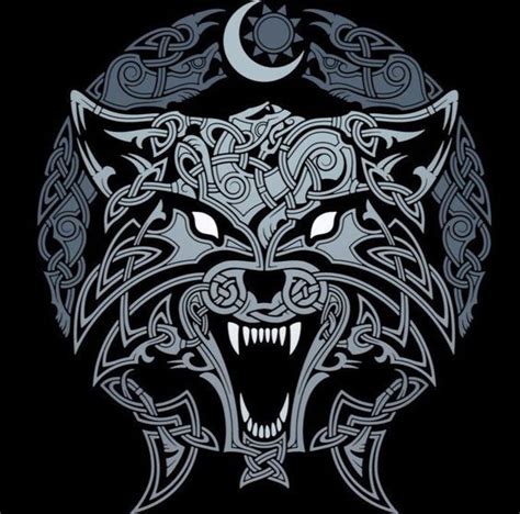 Wolf Of Odin Viking Tattoos Nordic Tattoo Norse Tattoo