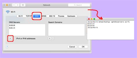 Setup DNS On Apple OS X
