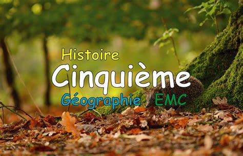 5ÈME Histoire géographie EMC Pearltrees