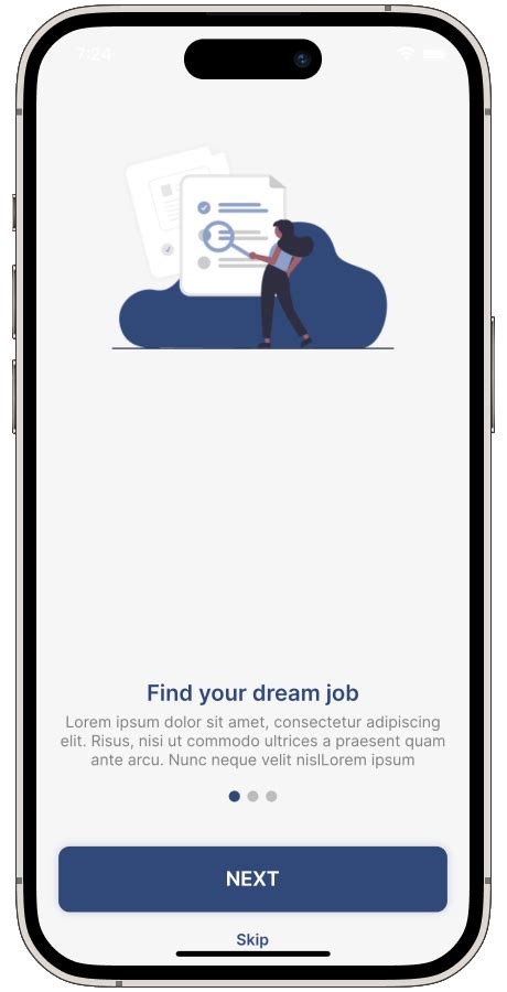 Job Finder And Resume App Template In Flutter Findjob Multi Language