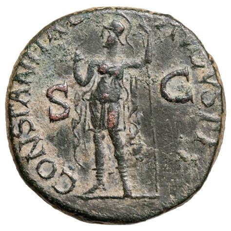 Roman Empire Claudius AD 41 54 Æ Rom CONSTANTIA mit Catawiki