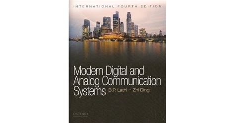 Modern Digital And Analog Communication Systems By Bp Lathi