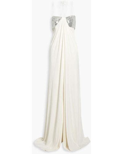 Metallic Halston Clothing For Women Lyst