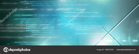 Digital Composite Coding Text Transition Stock Photo By Vectorfusionart