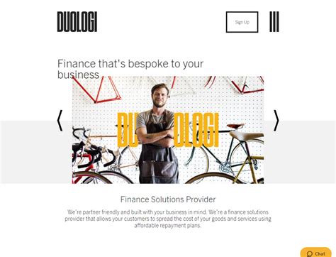 Duologi: Duologi is redefining the way point of sale retail finance works.