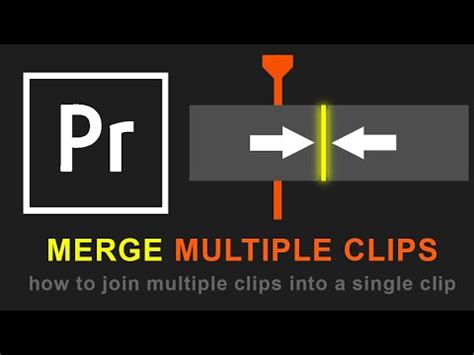 How To Merge Multiple Clips In Premiere Pro When Merge Clips Grayed Out YouTube
