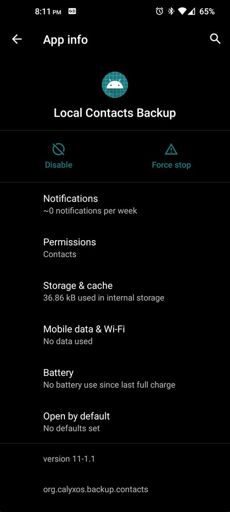 Seadvault Not Backing Up Contacts · Issue 258 · Seedvault App