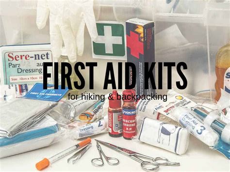 Best First Aid Kit For Backpacking And Hiking Shop Bought And Diy