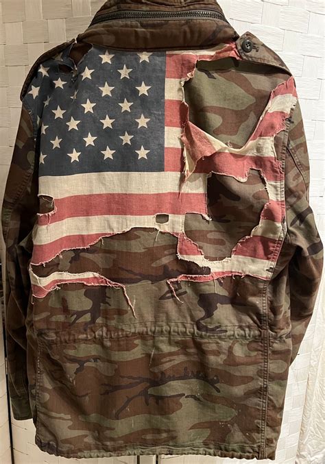 Denim And Supply Ralph Lauren Zip Military Coats And Jackets For Men Mercari