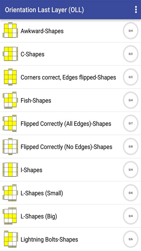 Rubiks Cube Oll Pll Trainer安卓版应用apk下载