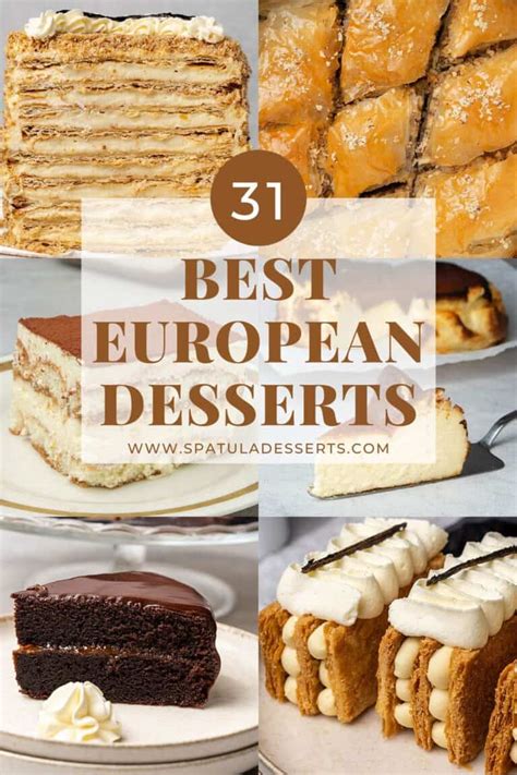 Top 47 Best European Desserts Spatula Desserts