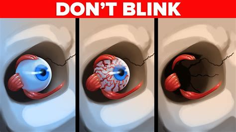 What If You Stopped Blinking Minute By Minute Youtube
