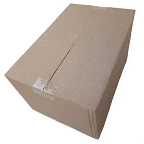 Virgin Kraft Paper 3 Ply Corrugated Box At Rs 27piece 3 Ply Box In