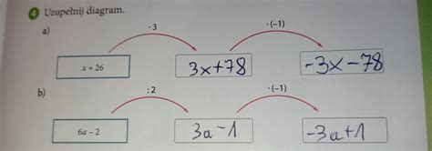 zadanie 4 strona 67 ćwiczenia klasa 7 MATEMATYKA Brainly pl