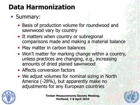 Ppt Forest Product Data Harmonization Powerpoint Presentation Free Download Id735401