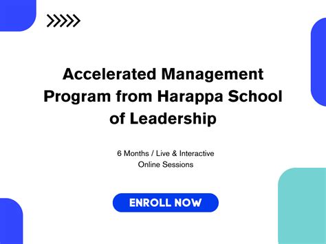 Accelerated Management Program From Harappa School Of Leadership One