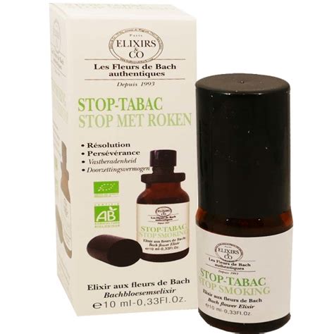 ELIXIRS CO STOP TABAC FLEURS DE BACH 10 ML